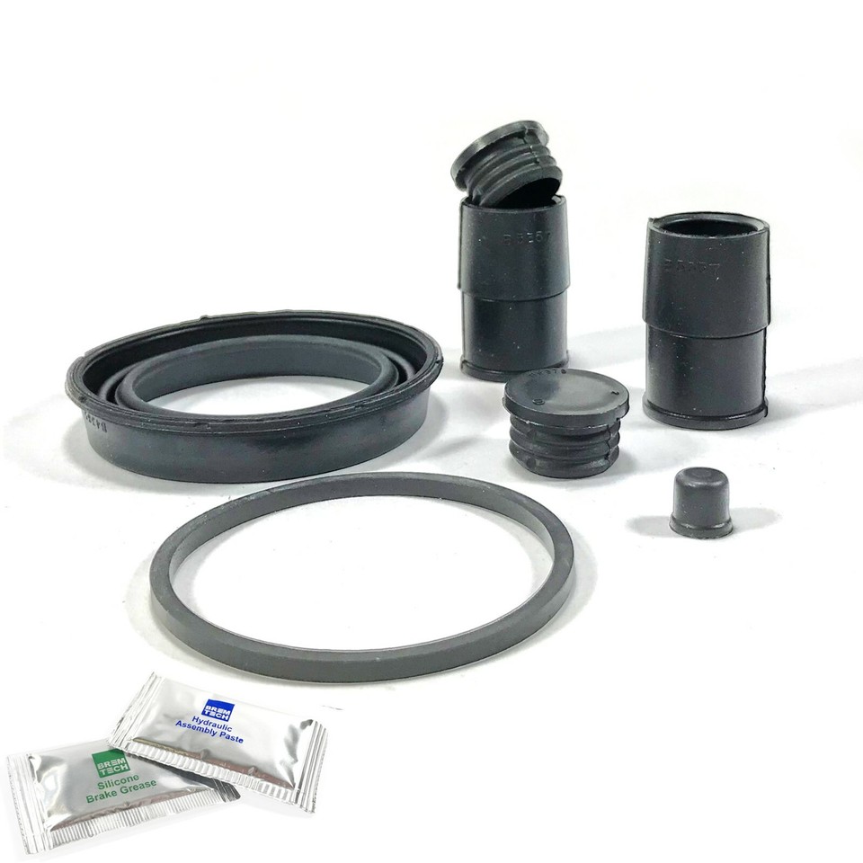2x FRONT BRAKE CALIPER REPAIR KIT 345mm DISC FITS: VOLVO XC40 2017 ...