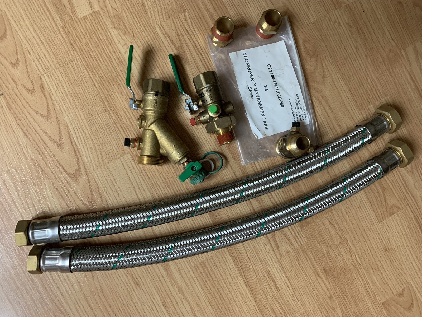NEXUS VALVE O2Y100 COIL PAK WITH ULTRAFLEX SS HOSES | eBay