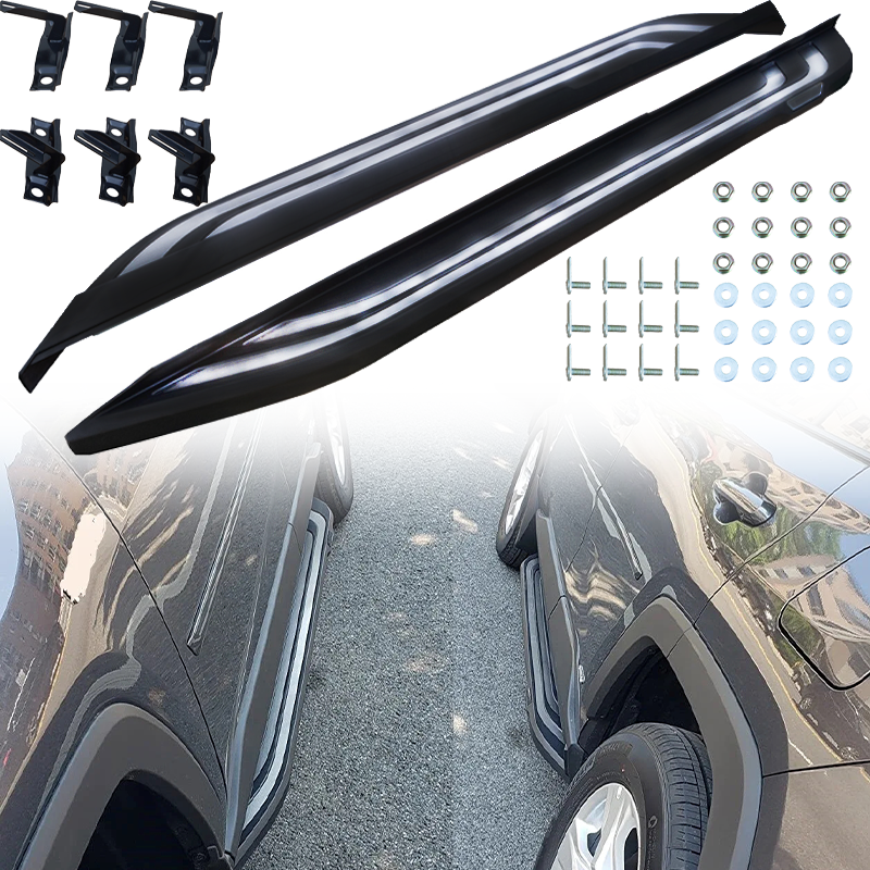 Aluminum Running Boards Side Step Nerf Bars Pedal W/Screw For 19-24 ...