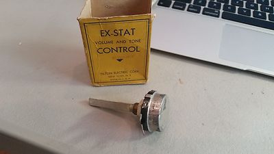 NOS Ex Stat 10K Volume Control Potentiometer Reading Aprox. 7.9K | eBay
