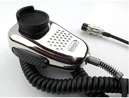 Ranger SRA-198-C 4-Pin CB Radio Microphone Noise Canceling Mic Chrome ...