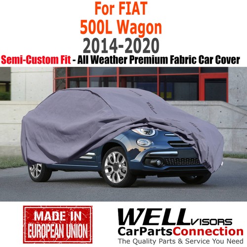 WellVisors Durable All Weather Car Cover For 2014-2020 FIAT 500L Wagon ...