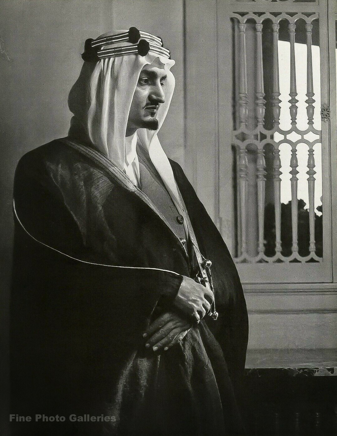 1943 Original KING FAISAL of Saudi Arabia YOUSUF KARSH Abdulaziz Photo Art 16x20 | eBay