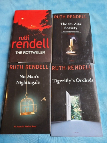LOT OF 4 RUTH RENDELL HC BOOKS 1st Editions | eBay