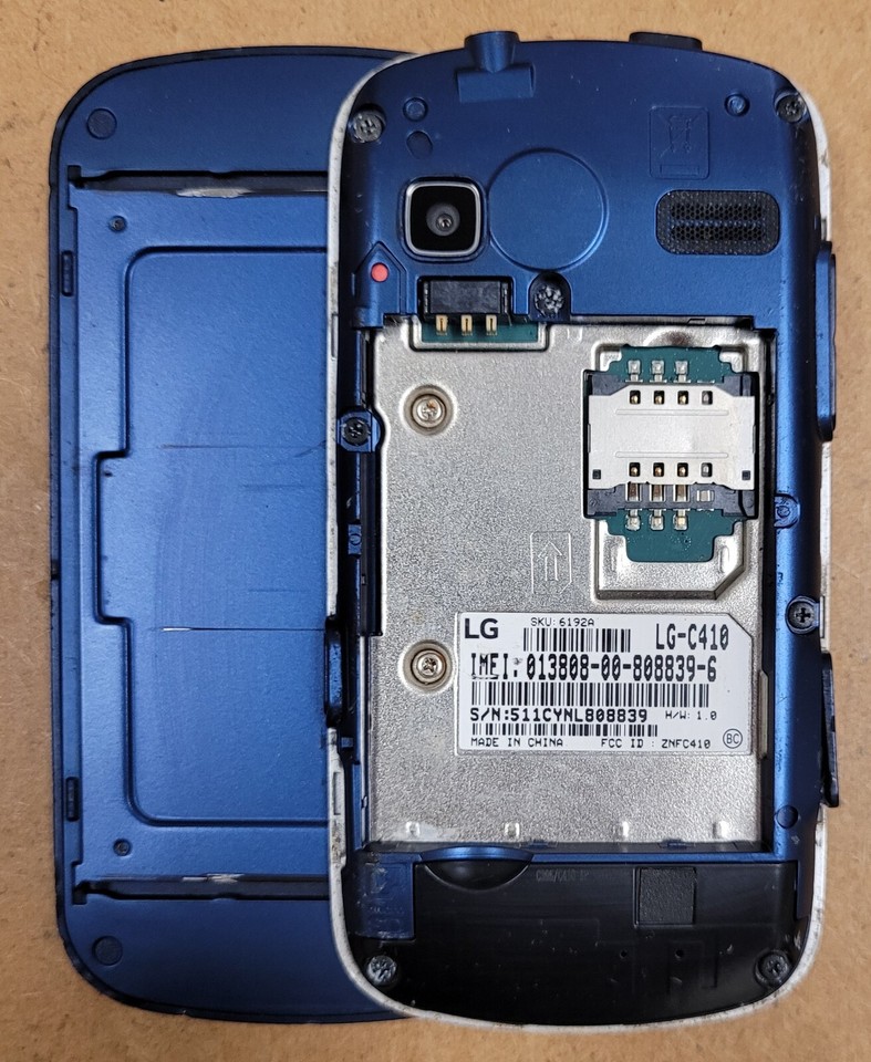 LG Xpression 2 II C410 - Blue ( AT&T ) Cellular Slider Phone - Tested ...