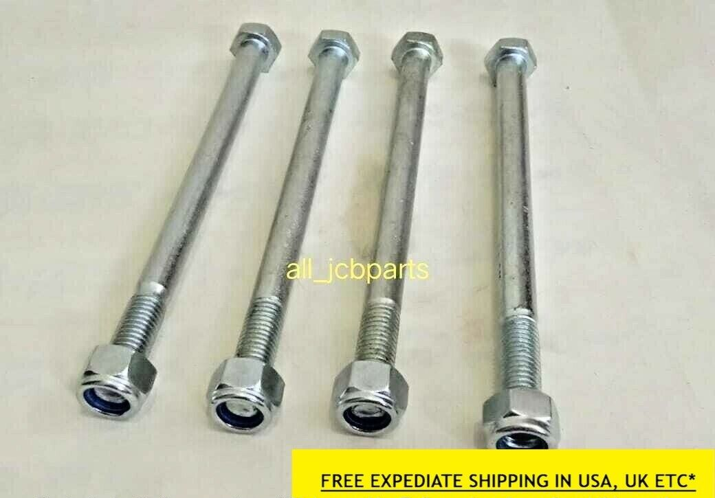 Jcb Backhoe - Bolt & Nut M12 X170, Pack Of 4 Pcs. ( Part # 1315/3527Z ...