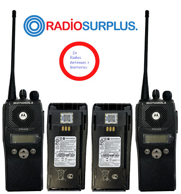 Two-Way Radios - Motorola Pr400 Uhf