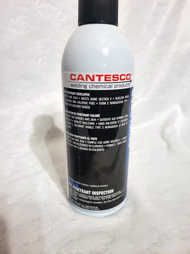 CANTESCO D101-A Dye Standard Developer Penetrant , Non-Aqueous Wet, 12 ...
