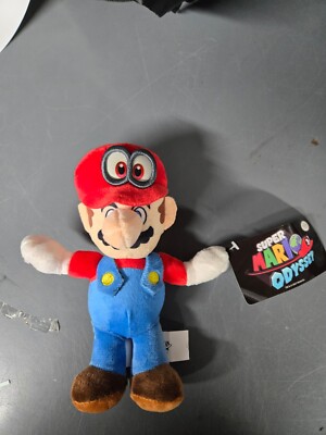 New with Tags Official Nintendo Super Mario - Cappy Mario Odyssey 8 ...