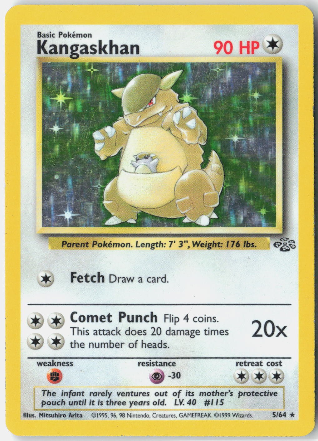 Kangaskhan 5 Current Market Value | Jungle