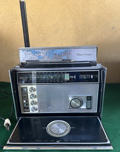 VTG Zenith Trans Oceanic RD7000Y 11 Band Transistor Radio Tested | eBay