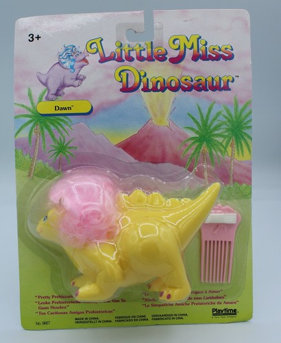 LITTLE MISS DINOSAUR | DAWN | TYCO TOYS PLAYMATES 1992 | NEW MOC | MY ...