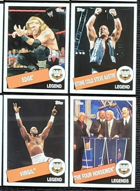 WWE Wrestling – 2015 Topps Heritage Legends Card Lot | eBay