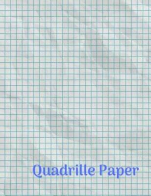 Quadrille Paper: Quad Rule Graph Paper,8 5 X 11 (4X4 Graph Paper) 100 ...