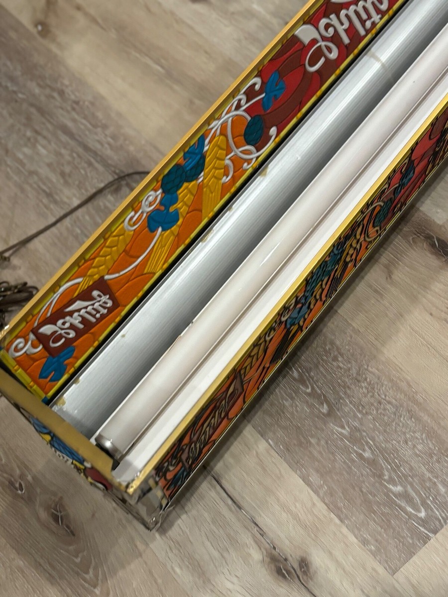 Schlitz Beer Pool Table Light 1970's Schlitz Beer Large Pool Table