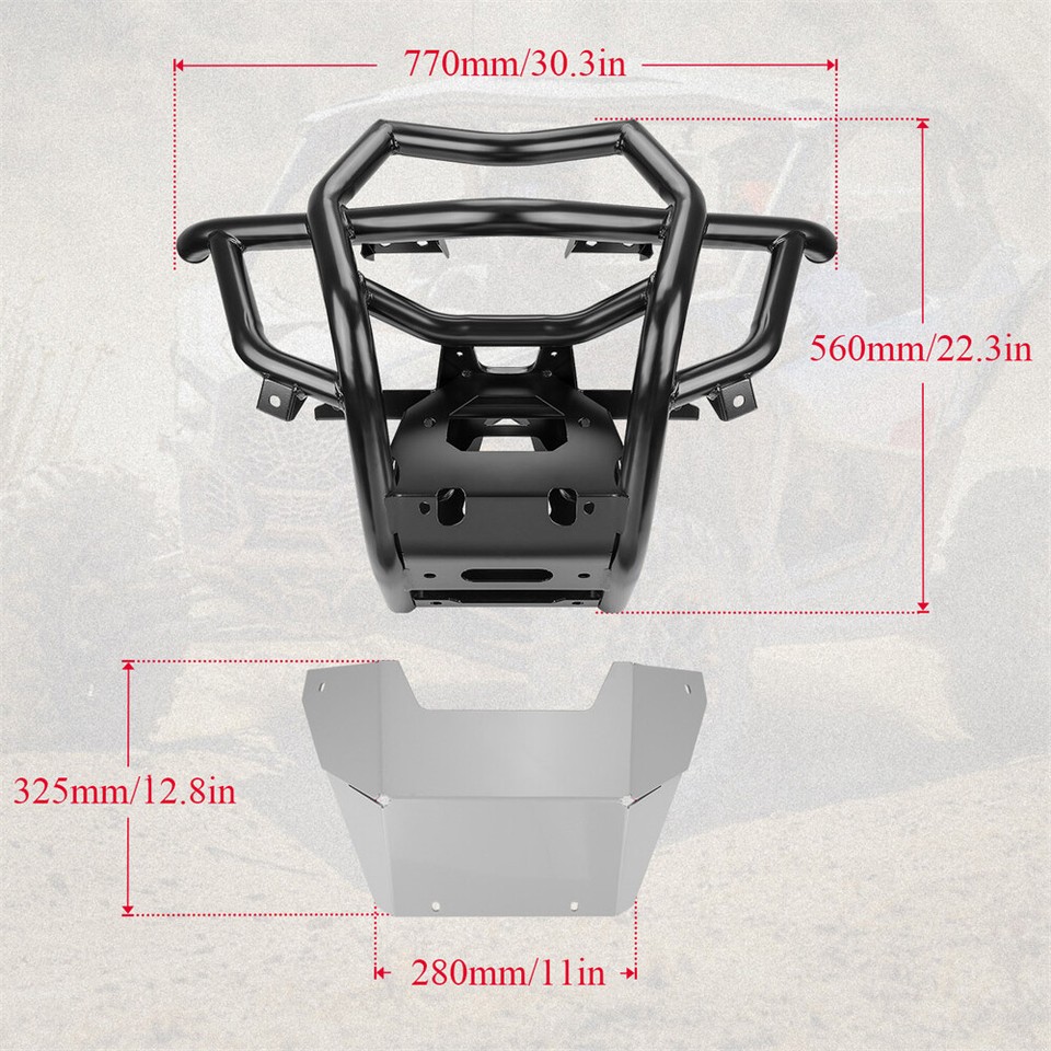 Front Bumper Pre Runner Guard 715002878 for Can-Am Maverick X3 & X3 Max ...