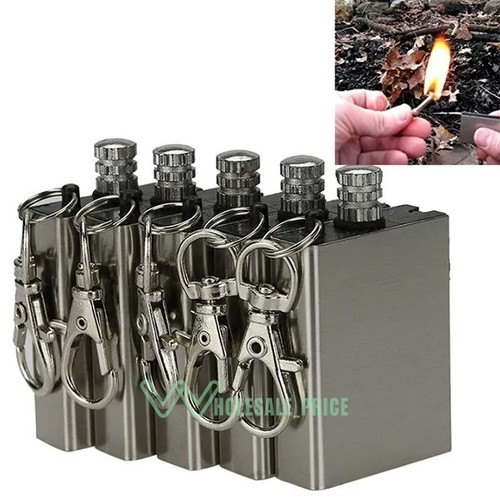 5x Waterproof Permanent Match Lighter Strike To Light Survival Camp ...