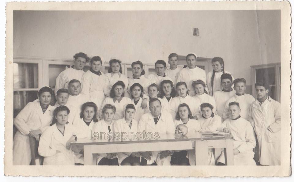 1950s Medical university Anatomy Autopsy Skull Bones Post mortem ...