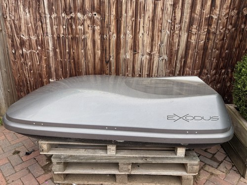 Halfords Exodus Roof Box with Lock Key | eBay UK