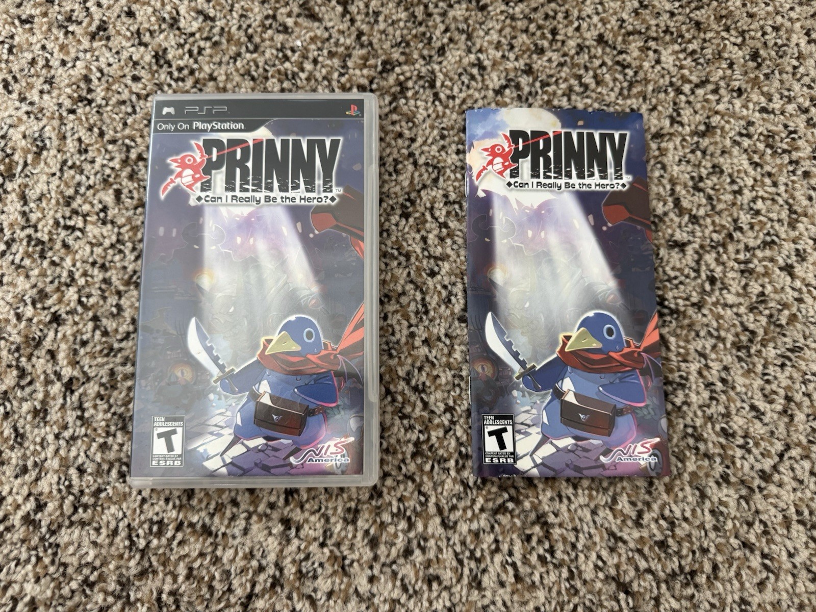 Prinny: Can I Really Be the Hero (PSP) Case and Manual Only - No Game ...