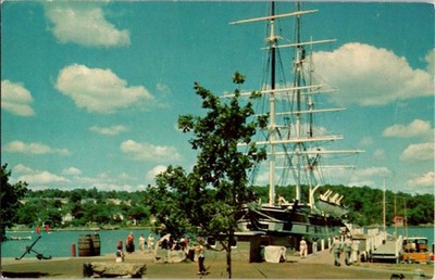 Mystic Connecticut CT : BOAT SCENE j/24 BD5124 | eBay