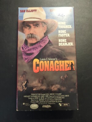 Conagher (VHS, 1994) Louis L'Amour - Sam Elliott, Katharine Ross ...