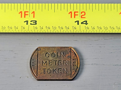 Coin Meter Token Oval Shaped Coin Parking Token 24mm x 18mm | eBay