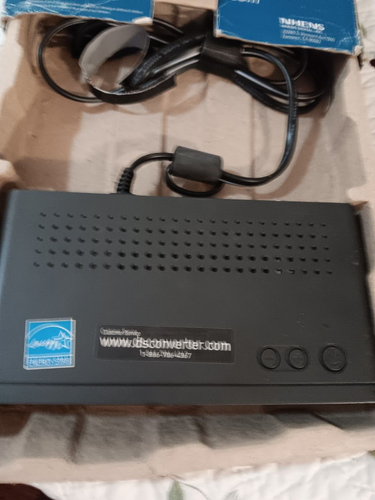 Digital Stream DTX9900 Analog Pass-Through DTV Television TV Converter ...