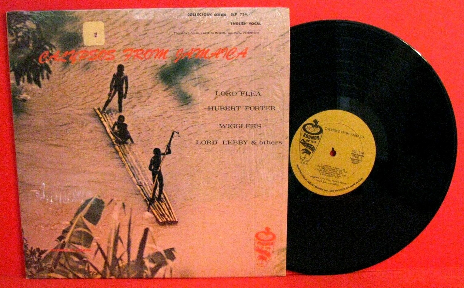 CALYPSOS FROM JAMAICA LP Lord Flea Hubert Porter Wigglers Lord Lebby ...