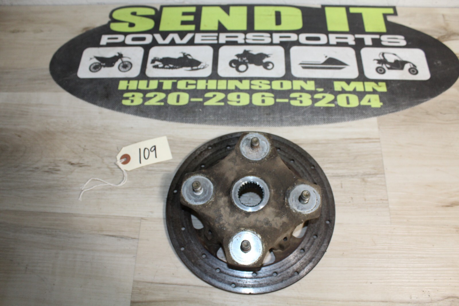 104 Arctic Cat - 2016 Alterra 400 Hub and Brake Disc 1502-462 / 1436 ...