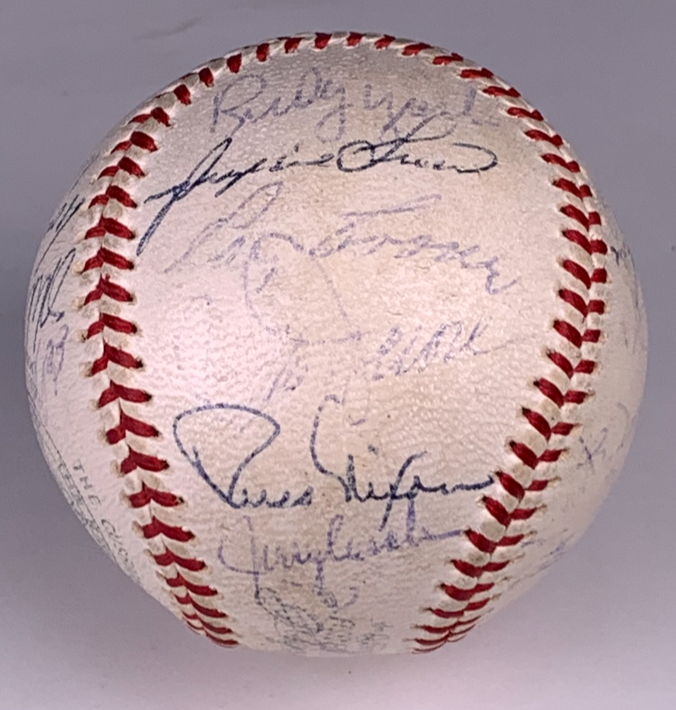 1960 Boston Red Sox Ted Williams Team Autographed Signed Baseball AMCo ...