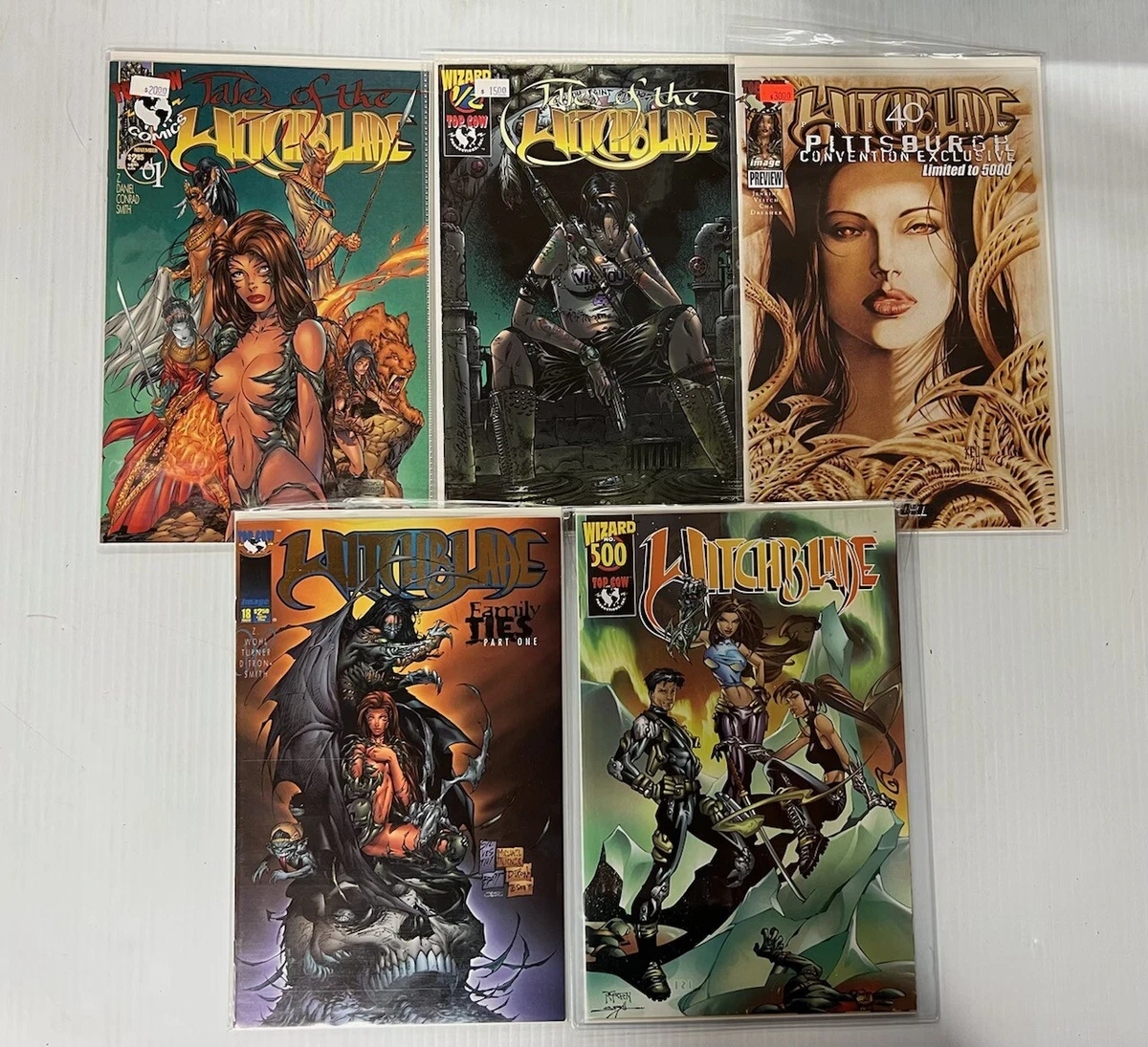 Witchblade Covers
