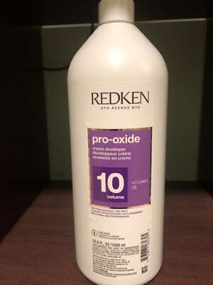 REDKEN color camo Pro-Oxide Volume 10 Cream Developer 33.8 oz NEW ...