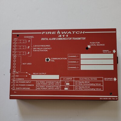 Fire Alarms - Digital Alarm Communicator Transmitter