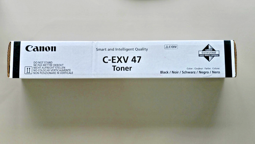 Genuine Canon C-EXV 47 Black Toner Cartridge for Printers - (8516B002AA ...
