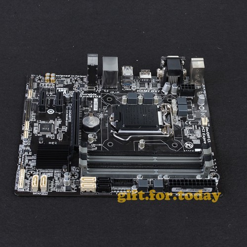 Original GIGABYTE GA-B85M-D3V PLUS LGA 1150 Intel B85 DDR3 Motherboard ...