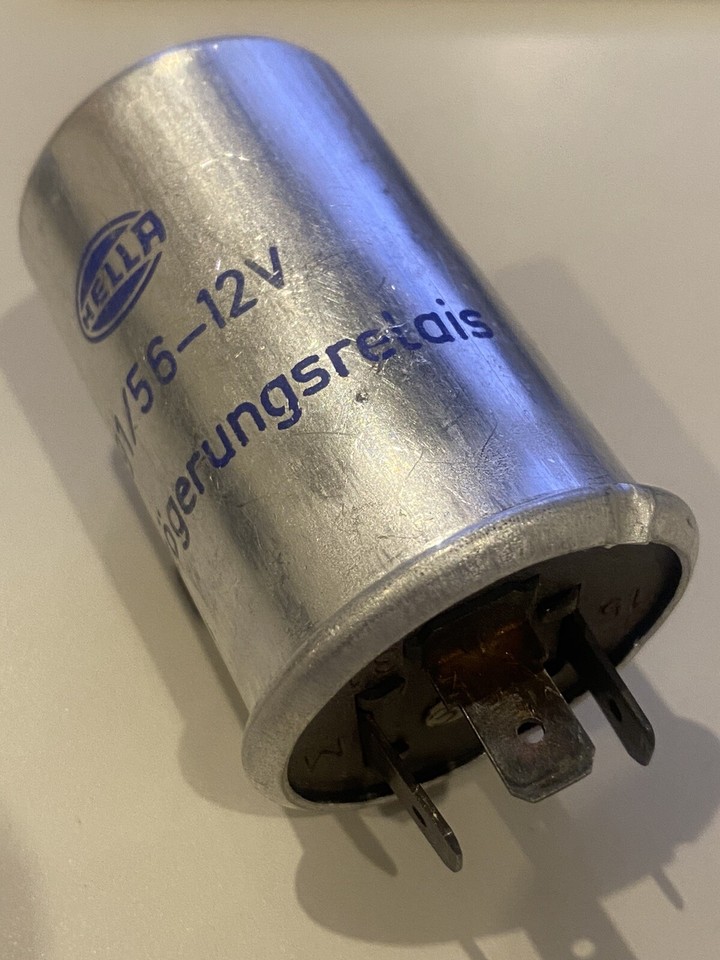 NOS OEM genuine Bmw E10 2002tii Hella wiper relay up to 1971 91/56-12V ...