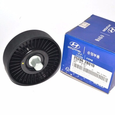 Idler Pulley Drive Belt For Kia Rio Soul Forte Accent Veloster Genuine ...