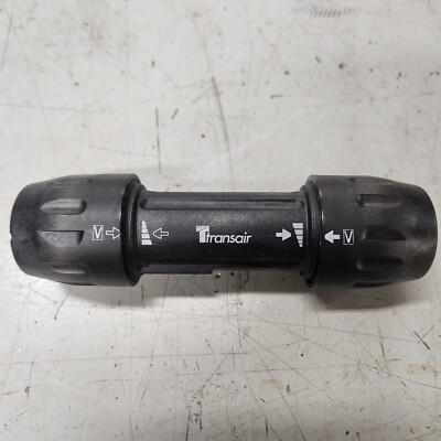 NEW, Transair Straight Pipe-to-Pipe (Union) Fitting, 25mm (1 inch) 6606 ...