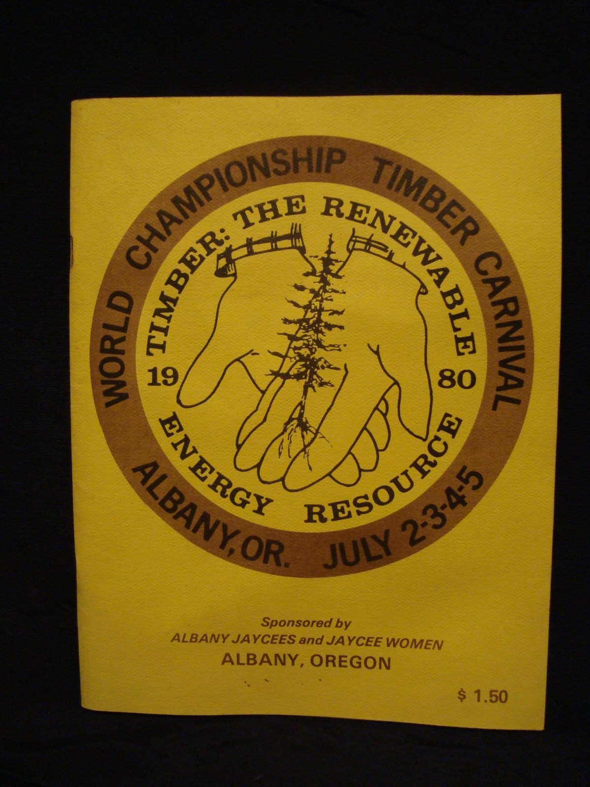 1980 Timber Carnival Program Albany Oregon | eBay