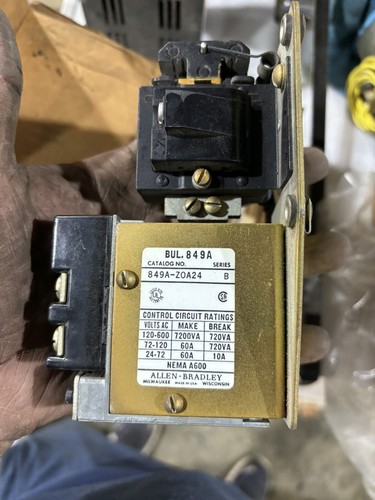 Allen Bradley 849A-Z0A24 PNEUMATIC TIMING RELAY | eBay