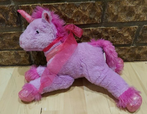 12" Unicorn Horse Hugfun Plush Stuffed Animal purple | eBay