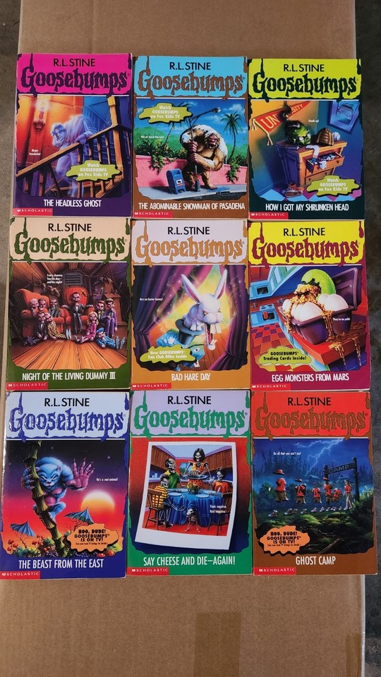 Goosebumps NEAR MINT #1-62 Complete Original Book Set | eBay