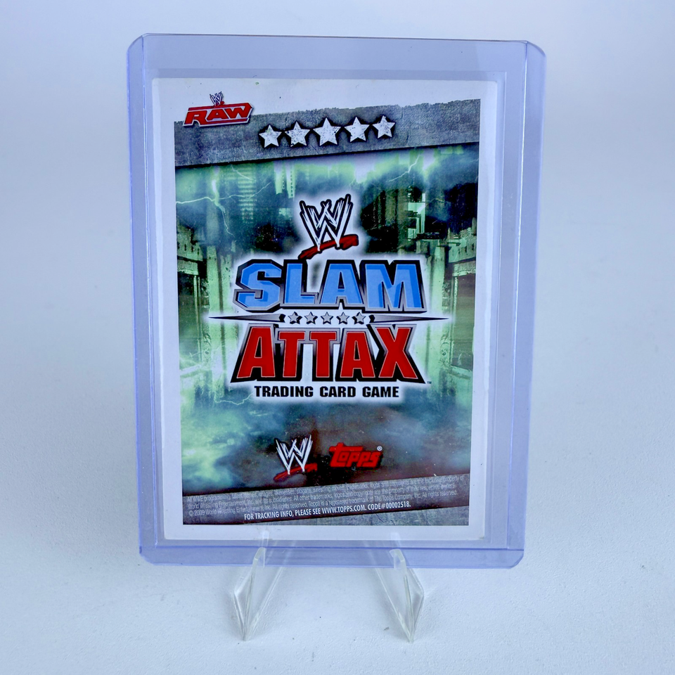 2009 John Cena Champion Foil Cards Catch Slam Attax Topps Evolution | eBay