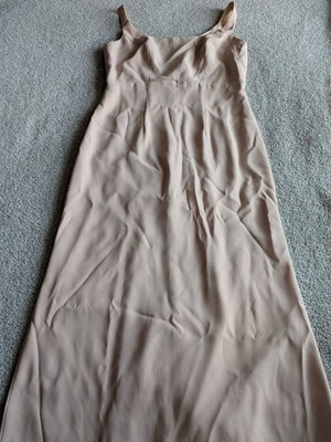 Watters and Watters Champagne Tank Maxi Wedding Formal Size 12 | eBay