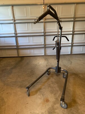 Drive 13023SV Medical Hydraulic Patient Lift, Six Point Cradle, Silver ...