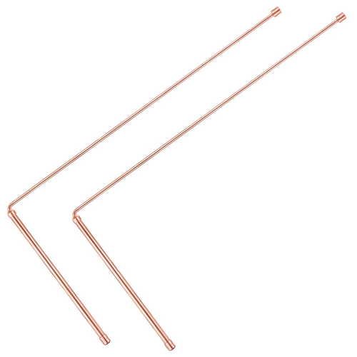 Copper Dowsing Rods - 99.9% Pure Copper 2PCS Divining Rods - for Ghost ...