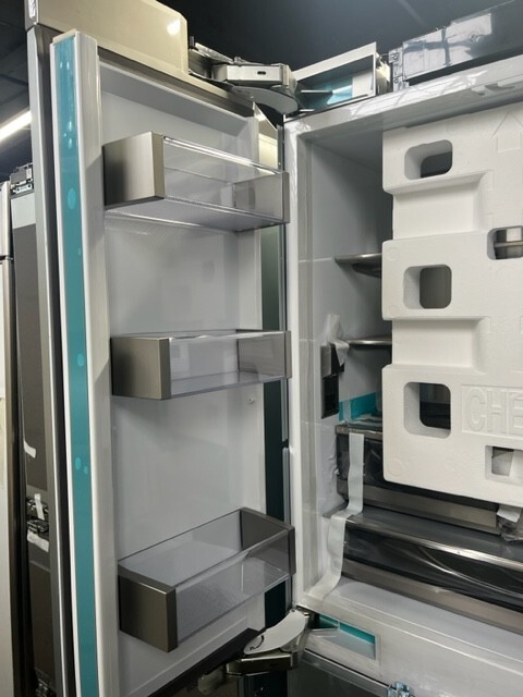Dacor DRF365300AP 36" Panel Ready Built-In French Door Refrigerator ...