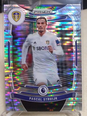 2021-22 Prizm Premier League Soccer Pascal Struijk # 214 Breakaway Lufc ...