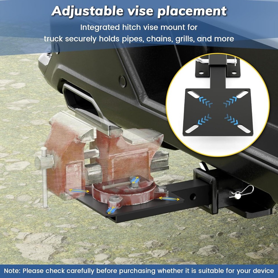 Hitch Vise Mount for Truck, Trailer Receiver & Bench for Hitch Table | eBay
